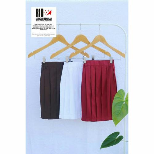 Jual ROK SERAGAM SD PENDEK ROK PENDEK SD SERAGAM SEKOLAH SD BAWAHAN ROK ...