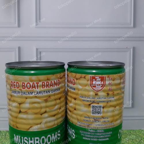 Jual jamur kaleng kancing / champignons Red Boat 425gr - Jakarta Barat ...