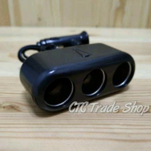 Jual Car Extension Socket Lighter Colokan Lighter Mobil Cabang 3 - Per ...