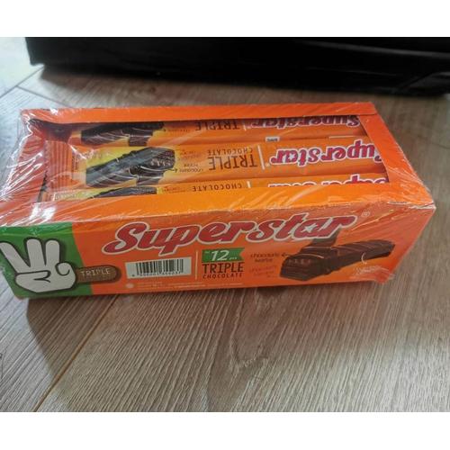Jual Wafer Cokelat Coklat Superstar Superman I Jadul Legendaris I Per ...