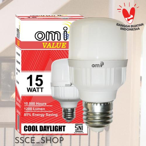 Jual Bohlam Lampu LED Capsule Omi Value 15 Watt Putih /Lampu Tabung Omi 15W - Jakarta Barat ...