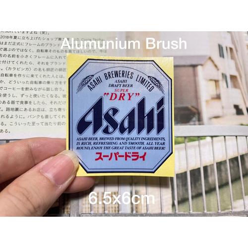 Jual sticker JDM Asahi beer japan - Alumunium Brush - Kab. Tangerang ...