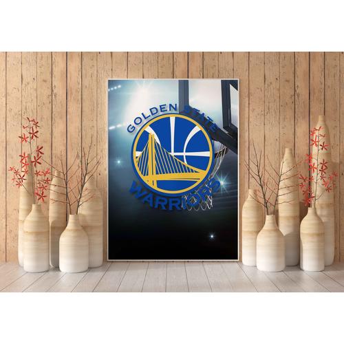 Jual Poster GOLDEN STATE WARRIOR| Basketball | NBA | Hiasan Dinding 02 ...