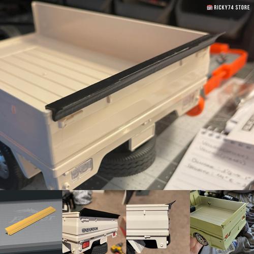 Jual WPL D12 Ducktail - Rear Bed Spoiler - Body Part RC Drift 3D Print ...