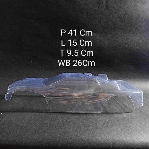 Jual Body Clear RC truggy 1/10 hand made Ho RC Hobby bahan PVC clear ...