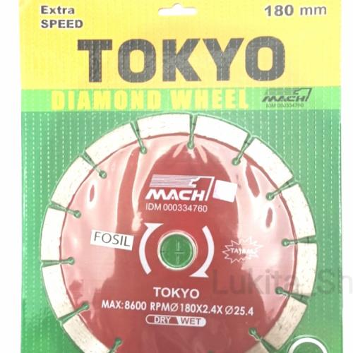 Jual Diamond Wheel Tokyo 7 Inch Atau Mata Gerinda Diamond Wheel 7" Piso ...