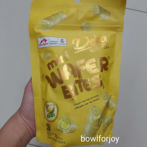 Jual deka wafer roll mini wafer bites durian choco ube - Jakarta Barat ...
