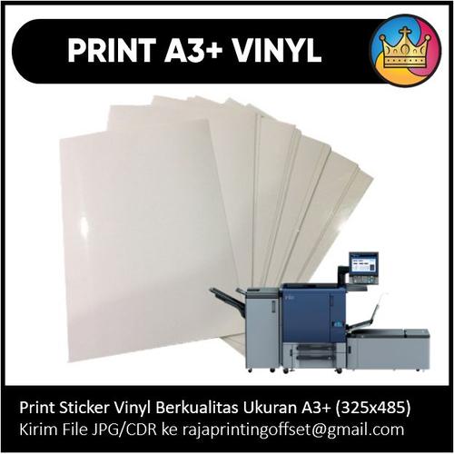 Jual DIGITAL PRINT A3+ Cetak Sticker Stiker Vinyl Vinil QUANTAC ...