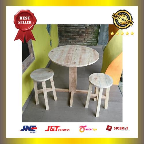 Jual Set Meja Cafe Model Bundar Plus Kursi Motif Cantik - Kursi - Kota Semarang - Liwa Ulem ...