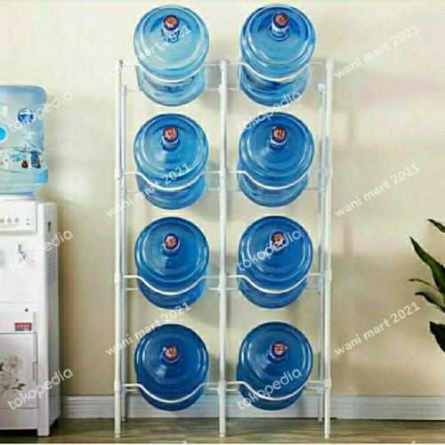 Jual rak galon susun 8 , rak botol aqua , tempat galon susun Krisbow ...