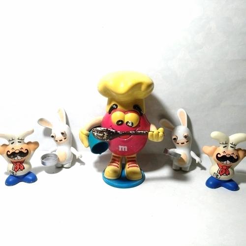Jual Rabbids Invasion Maskot Chef Koki Masak Burger King Toys MnM ...