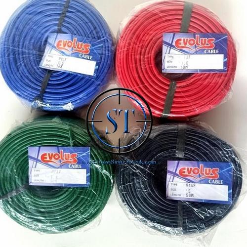 Jual Kabel NYAF 1.5mm Tebal 4mm 50M Tunggal Serabut - Biru - Kota Serang - Toko Sinar Teknik ...