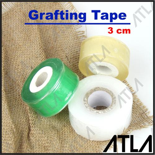 Jual Grafting Tape 3 cm Isolasi Lakban Plastik Okulasi Sambung Pucuk ...