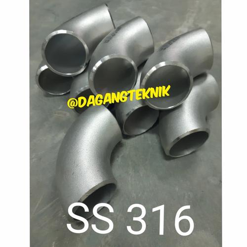 Jual Elbow / Knee 6 inch SCH 40 SS 316 / Stainless / DN 150 - Jakarta ...