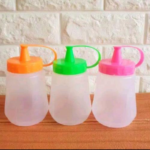 Jual BOTOL KECAP/BOTOL SAOS/TEMPAT KECAP DAN SAOS 350ML (harga per 1pcs ...