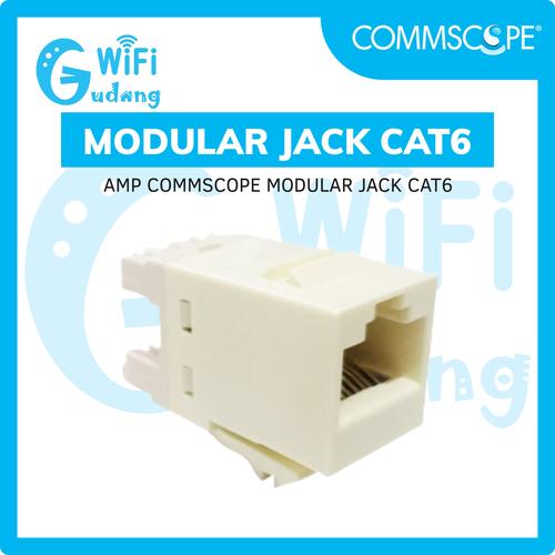 Jual AMP COMMSCOPE MODULAR JACK CAT6 - Jakarta Pusat - GudangWifi ...