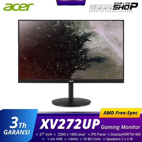 Jual Acer XV272U P 27" IPS QHD FreeSync HDR400 144Hz Gaming Monitor ...