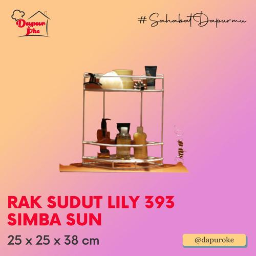 Promo Rak Sudut Lily 393 Simba Sun / Rak Botol / Rak Kamar Mandi - Kota ...
