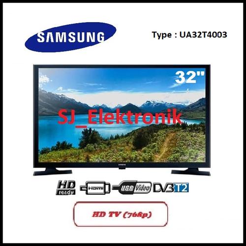 Jual LED TV Samsung 32 Inch UA32T4003 / 32T4003 HDTV DVB-T2 HDMI ...