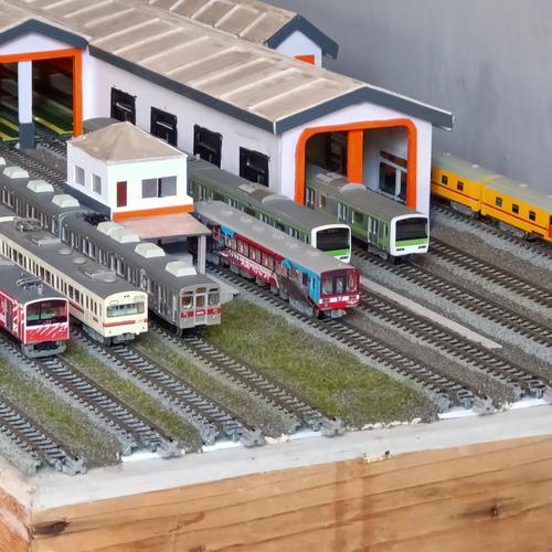 Jual Layout Dipo KRL Dipo Bukit Duri - Kab. Bogor - Hiro Train Souvenir ...