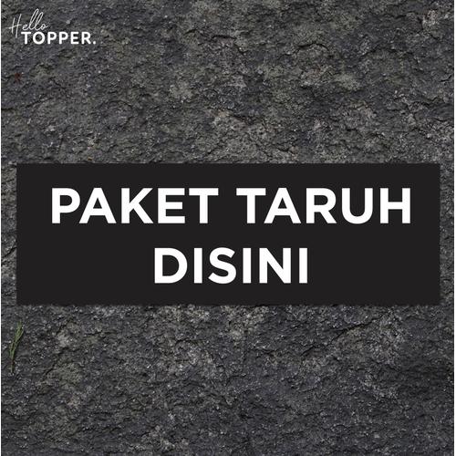 Jual Sign Paket Taruh Disini Sign Board Akrilik UV Print - Jakarta ...