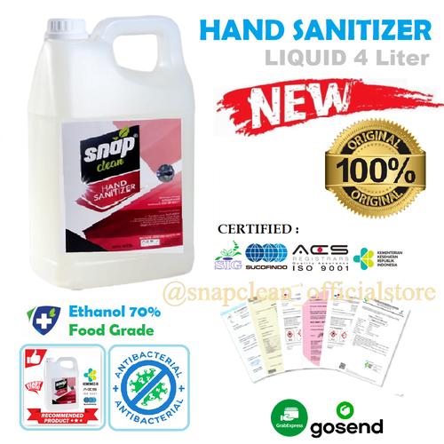 Jual Hand Sanitizer 4 Liter Snap Clean - CAIR - Jakarta Selatan ...
