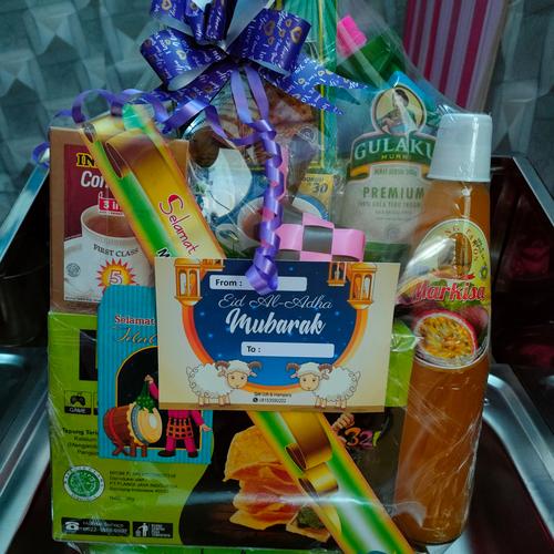 Jual PARCEL SNACKS SELAMAT IDUL ADHA 2021 FREE KARTU UCAPAN/ SNACKS ...