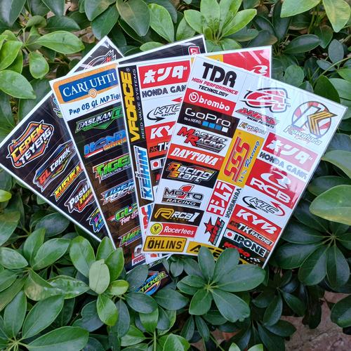 Jual STICKER PACK RACING, RCB, HONDA GANK, SSS, BRT , dan HEREX anti ...