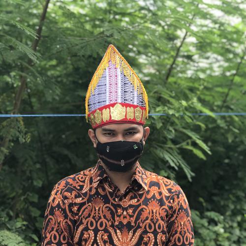 Jual SORTALI PRIA / TOPI ADAT PRIA BATAK / MAHKOTA PERNIKAHAN BATAK ...