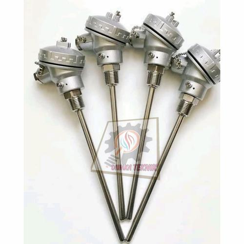 Jual Thermocouple Head type K 6 x 210mm, Drat 1/2 NPT - Kota Surabaya ...