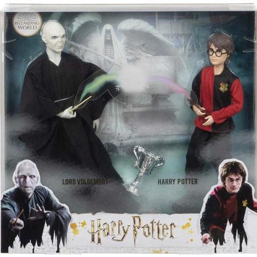 Jual Mattel Lord Voldemort and Harry Potter Dolls GNR38 Doll Boneka ...