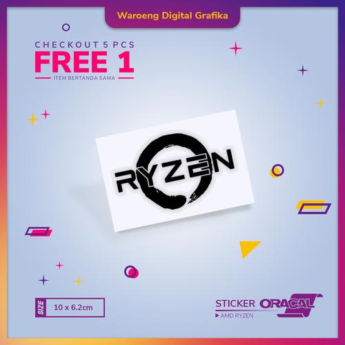 Jual Cutting Sticker PC / Laptop AMD Ryzen | Stiker Ryzen | Decal Ryzen ...