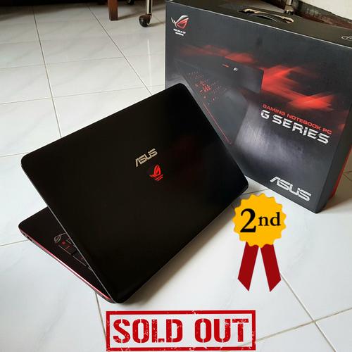 Jual Laptop Asus ROG G551VW i7 layar 4K GTX 960M Superb Gaming - Kota ...