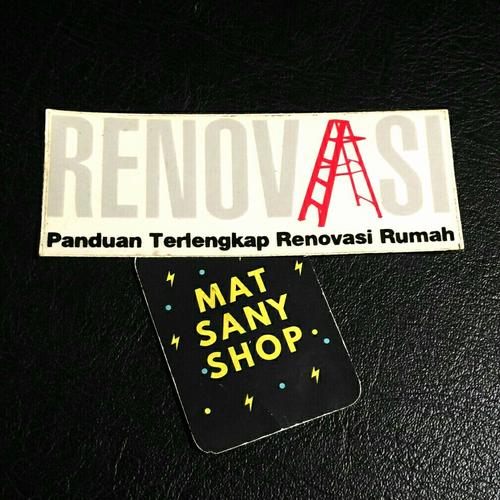 Jual Stiker Sticker Jadul Majalah RENOVASI Original Koleksi - Kota ...