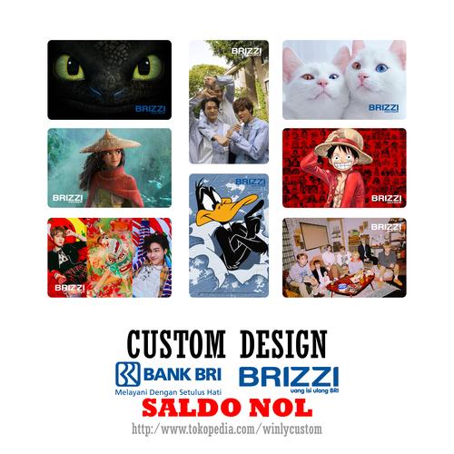 Jual Emoney BRI BRIZZI Design Suka suka 1 SISI Saldo NOL - Jakarta ...