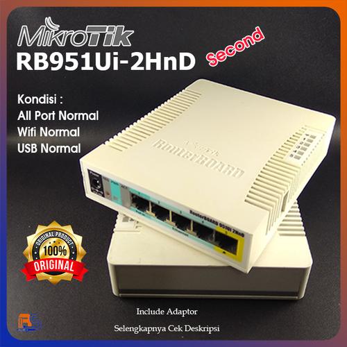 Jual Mikrotik RB951ui-2HnD - Second - Normal - Jakarta Timur - Ruang ...