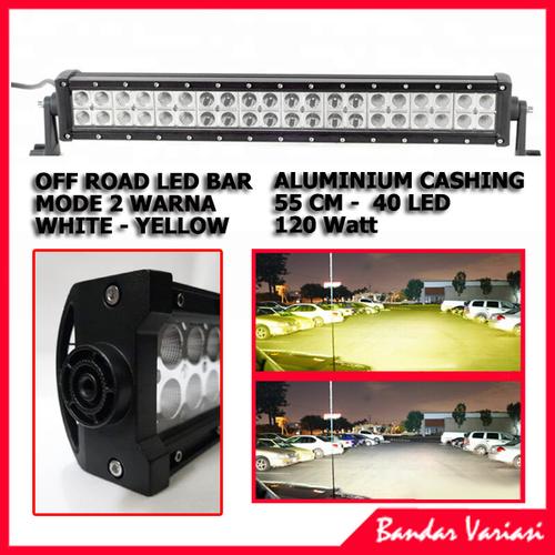 Jual Off Road Led Light Bar Lampu Kabut Beam Sorot Tembak - 55 cm - Kab ...