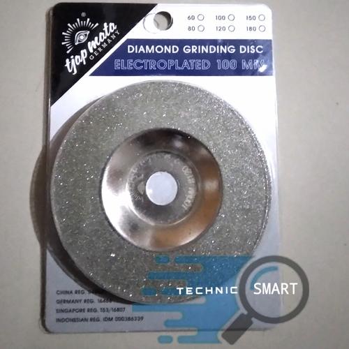 Jual Mata gerinda mangkok poles 4 inch D Asah pingul granit tjap Mata ...