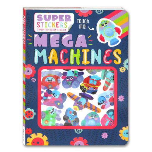 Jual Mega Machines - Super Stickers Board Book (with reusable stickers ...