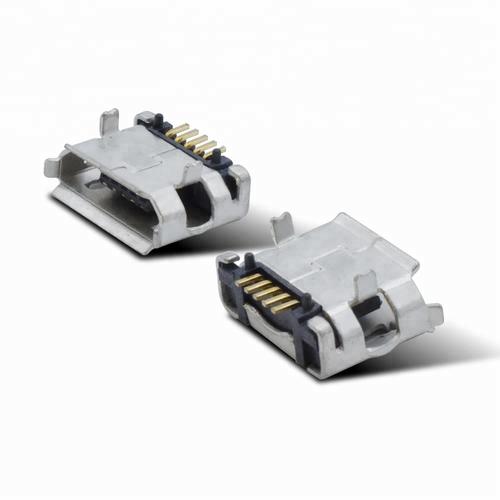 Jual Socket Lubang Micro USB Female 5 Pin PCB Kaki Pendek - Kota ...