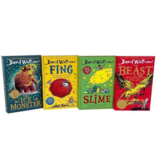 Jual David Walliams Book ICE MONSTER/FING/SLIME/BEAST - FING - Kota ...