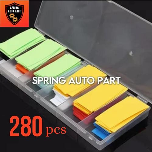 Jual Pembungkus Bungkus Baterai 18650 PVC Heat Shrink Tubing 280 Pcs ...