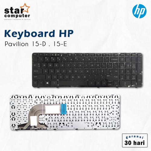 Jual keyboard HP Pavilion 15e 15a 15-a 15d 15-d 15f 15-f 15g 15-g 15h ...