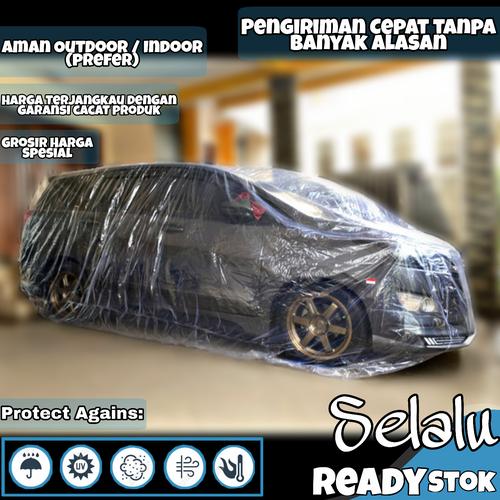 Promo Cover mobil Indoor maupun Outdoor Transparan size S,M dan L ...