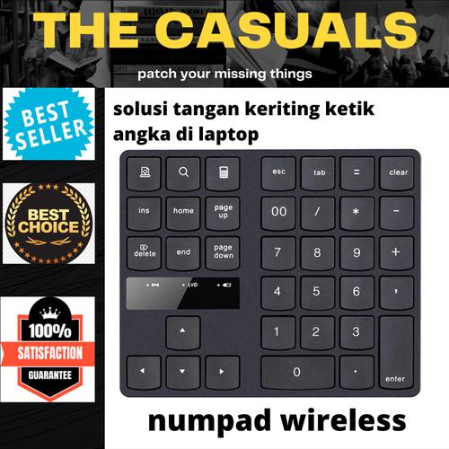 Jual keypad numeric numpad wireless portable - Hitam - Jakarta Barat ...
