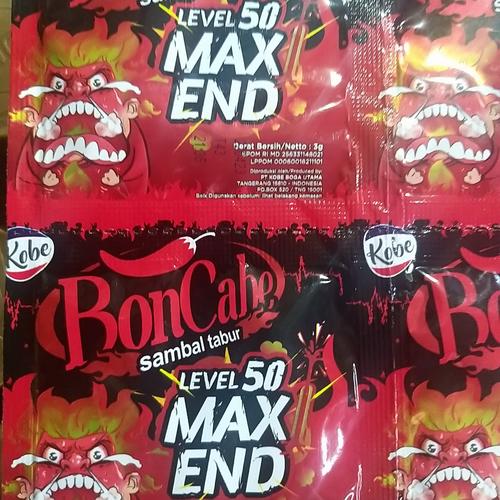 Jual Bon Cabe Level 50 MAX END 3gr x 12pcs - Kota Tangerang Selatan ...