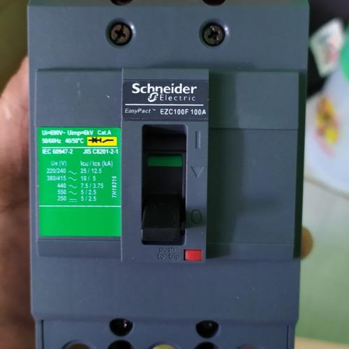Jual MCCB Schneider 3P 100A EZC100F 100A - Kota Tangerang - Electrical ...