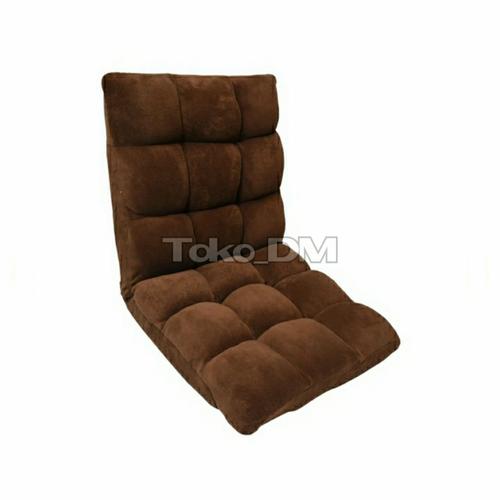 Jual KURSI LIPAT LESEHAN SOFA LANTAI / FOLDING CHAIR DARK BROWN - Kota ...
