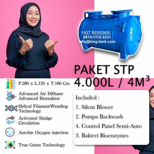 Jual Septictank BIOTECH IPAL STP 4000 Liter / 4M3 - Kab. Tangerang ...