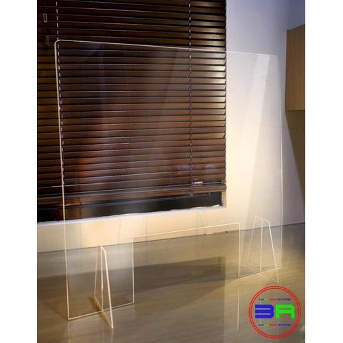 Jual PARTISI/SEKAT MEJA AKRILIK ANTI DROPLET 60x60CM 3MM KOKOH ...